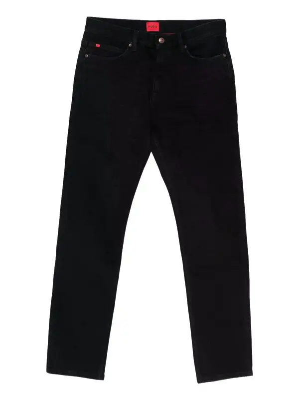 Hugo Boss Logo-patch Jeans - Blue