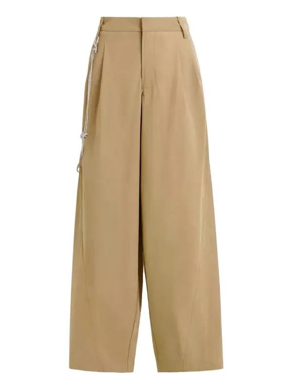Essentiel Antwerp Hoek Tapered Trousers - Neutrals