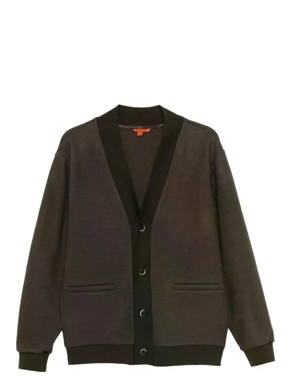 Barena Venezia Button-fastening V-neck Cardigan - Green