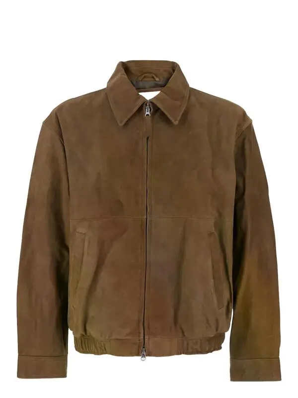 DUNST Suede Jacket - Brown