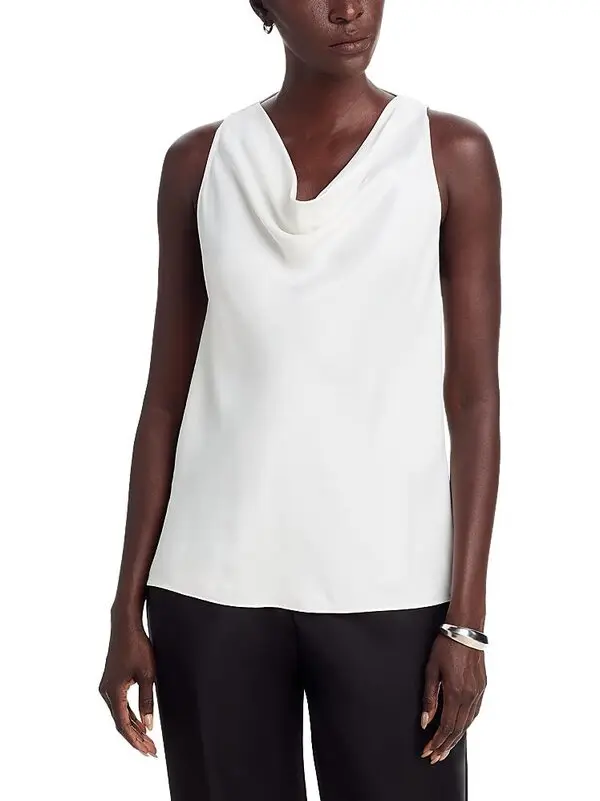 Hugo Boss Bouana Sleeveless Blouse - Open White