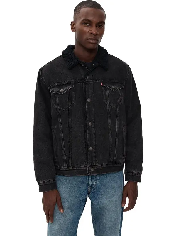 LEVI'S Type 3 Sherpa Trucker Jacket - Built To Last Sherpa Trk