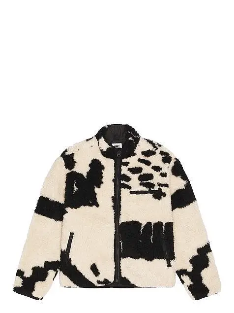 Obey Shaggy Sherpa Jacket - Clay Multi