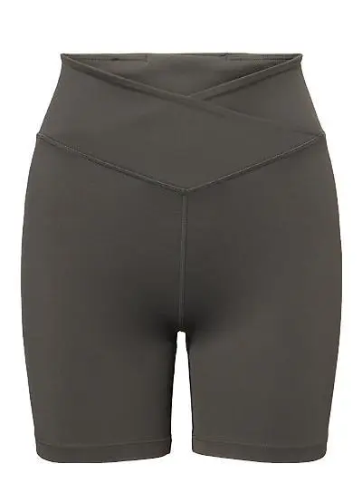 TALA Dayflex Wrap Cycling Shorts - Dark Olive