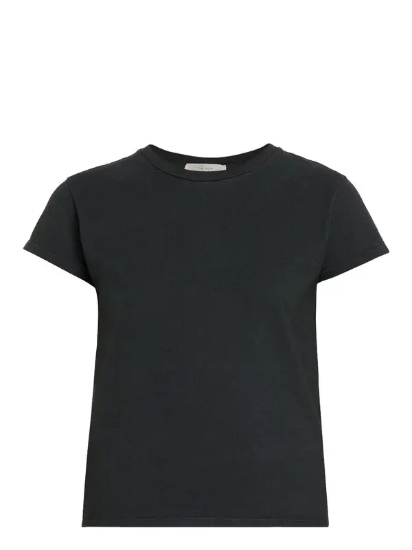 THE ROW Tori Shrunken T-shirt - Black