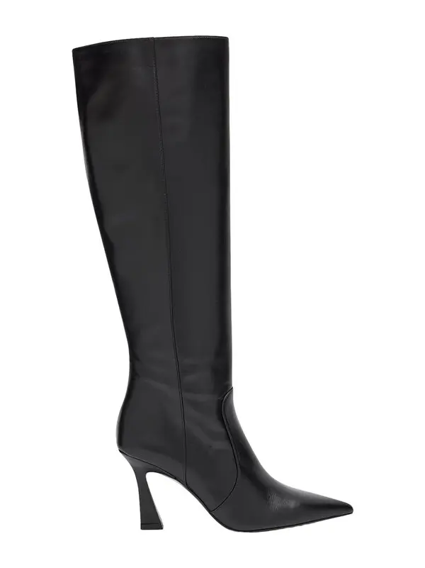 STUART WEITZMAN 85mm Vinnie Leather Knee-high Boots - Black