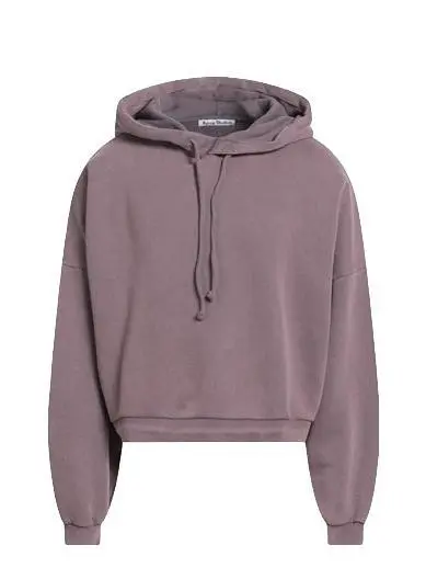 Acne Studios Cotton French Terry Sweatshirt - Purple