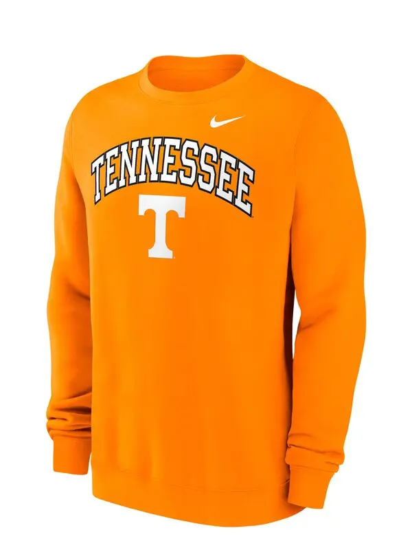 Nike Tennessee Arch College Pullover Crew - Orange