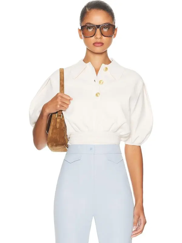 HELSA Hildie Polo - Ivory