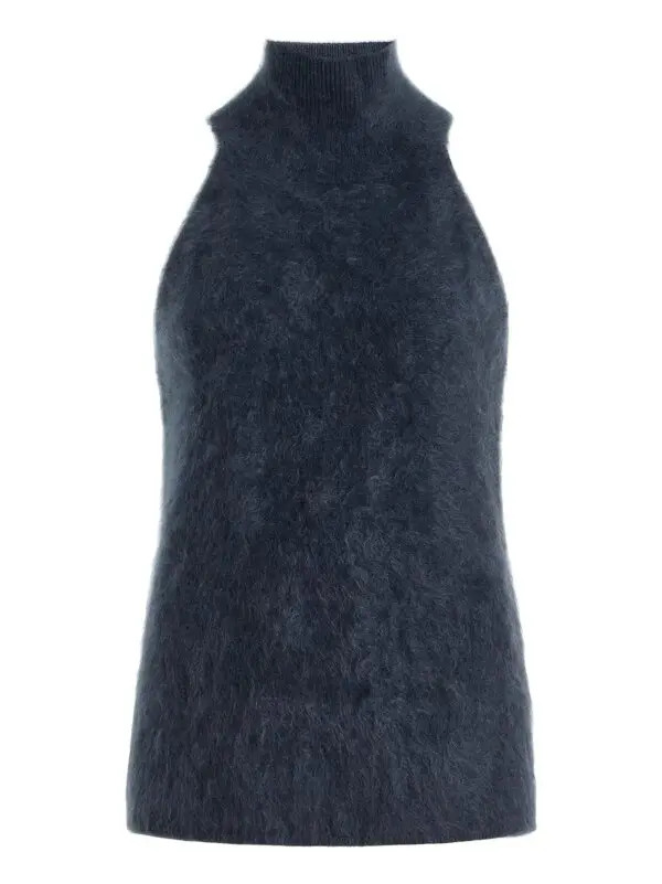 LISA YANG Leya Cashmere Top - Blue