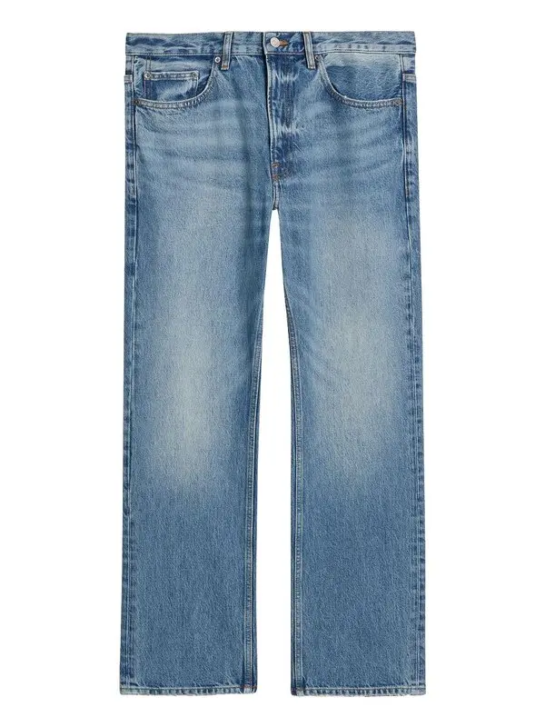 FRAME Boxy Denim Jeans - Mid Denim