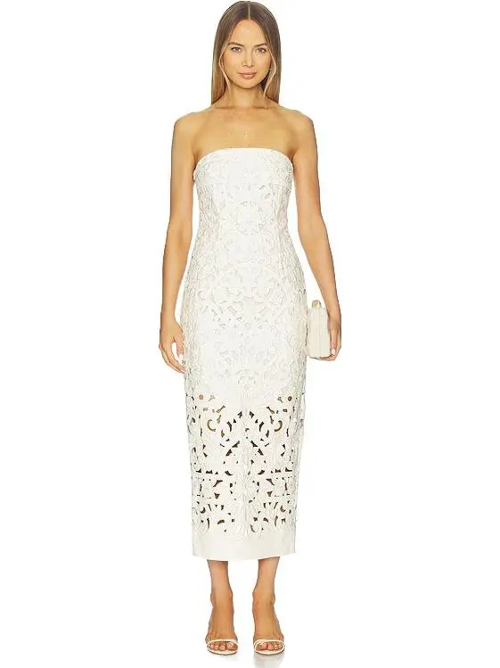 Cult Gaia Raylene Midi Dress - Seashell