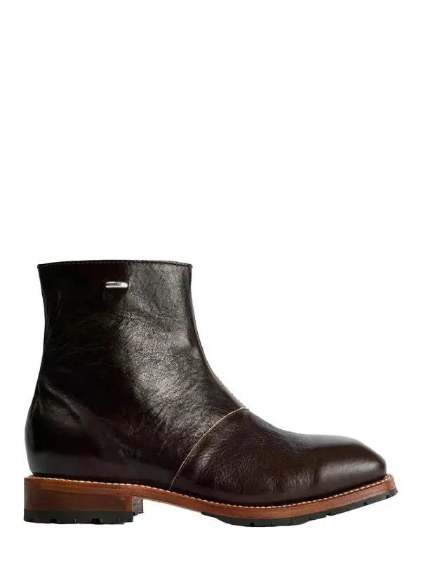Our Legacy Engine Zip Boots - Brown
