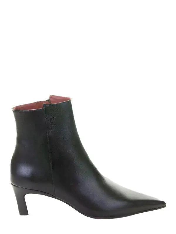 Roberto Festa Nappa Leather Pointed-toe Boots - Black