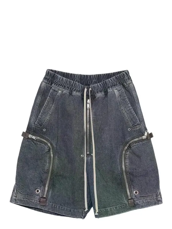 Rick Owens Zip-pocket Shorts - Grey
