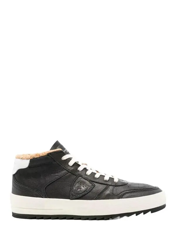 Philippe Model Nice High-top Sneakers - Black