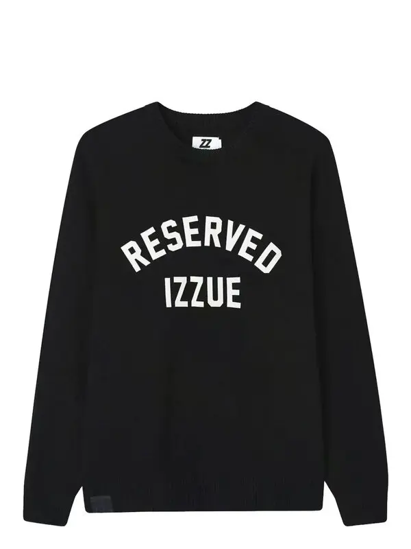 Izzue Logo-print Sweater - Black