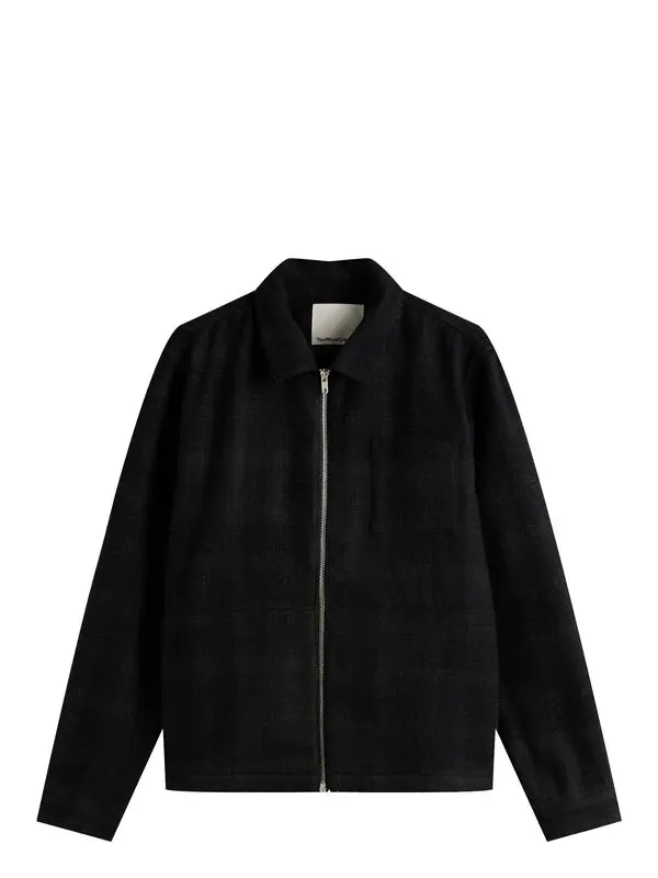 You Must Create Bowie Checked Jacket - Black/charcoal