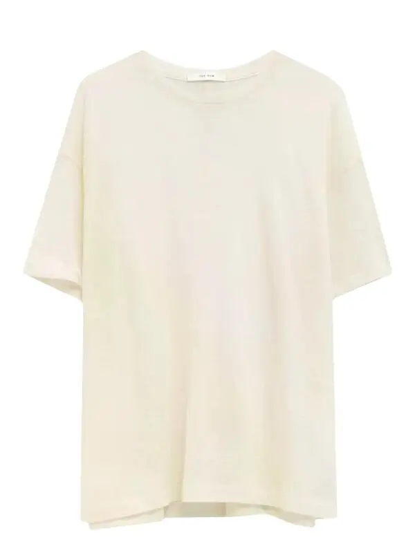 THE ROW Lila Short-sleeve Top - Neutrals
