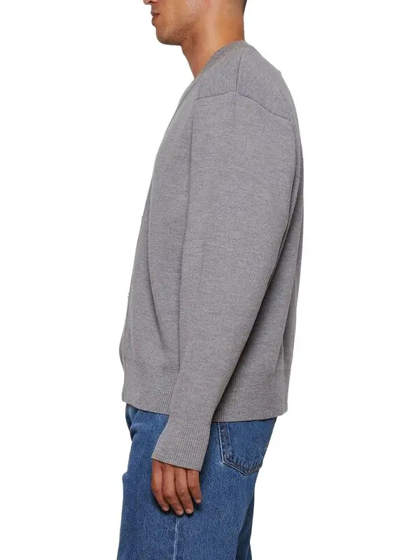Jacquemus The Doppio Cardigan - Grey