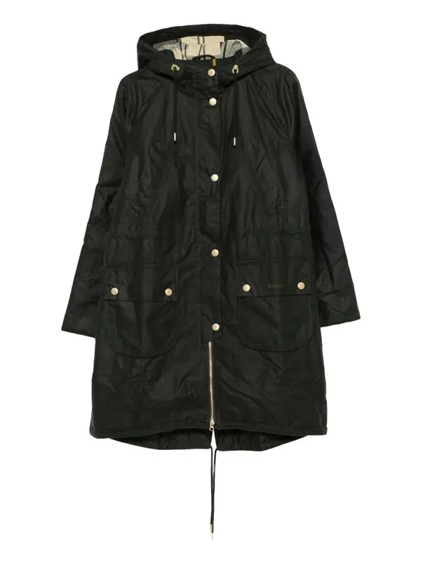 Barbour Hooded Parka - Blue