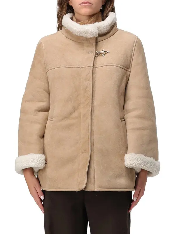 FAY Fur Coat - Beige