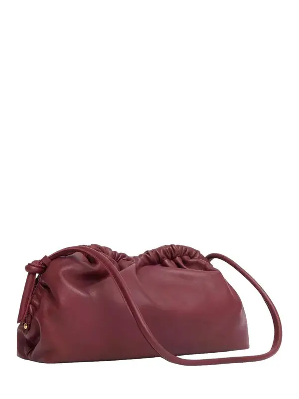 MANSUR GAVRIEL Lambskin Drawstring Clutch - Red