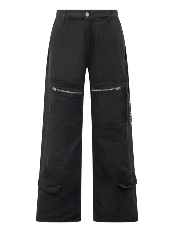 44 LABEL GROUP Cargo Pants With Pockets - Blue