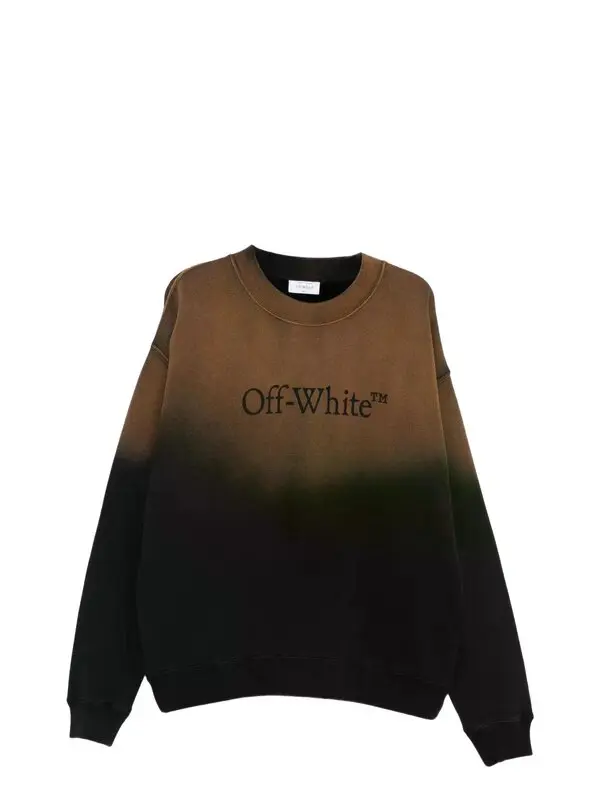 Off-White Cotton Skate Sweatshirt - Black