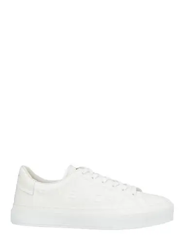 Givenchy Ivory Leather Sneakers - White