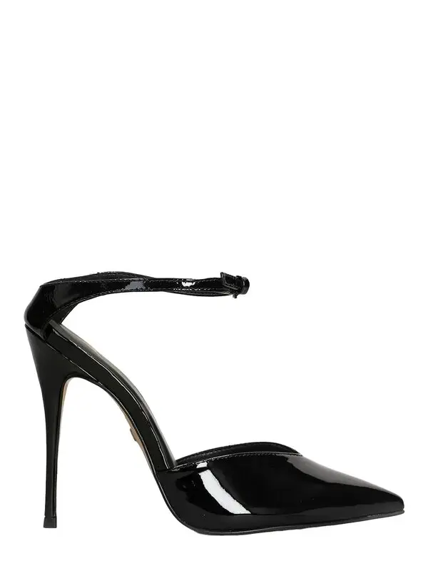 ANDREA CARRANO 115mm Leather Mules - Black