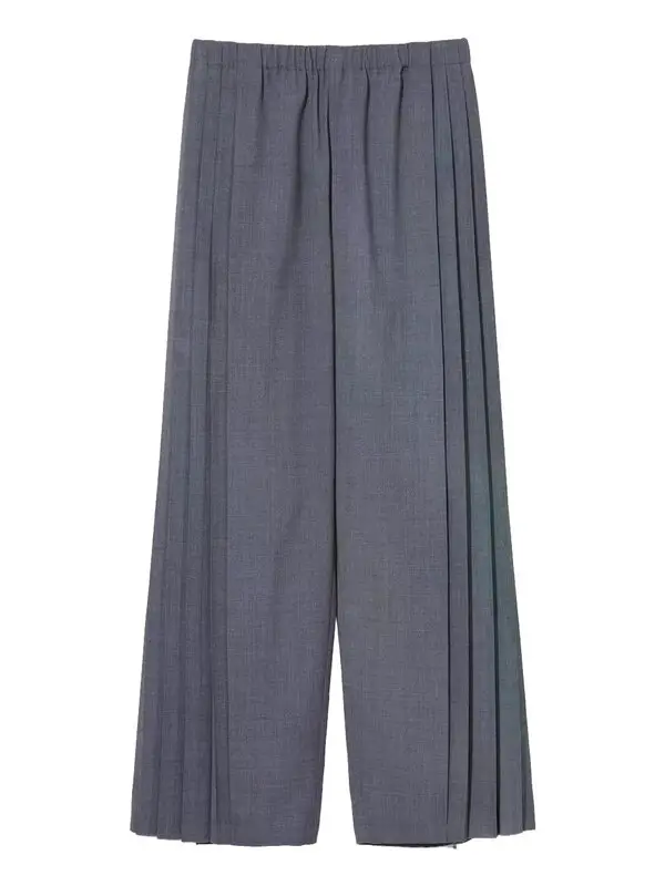 UNDERCOVERISM Paneled Pleated Trousers - Grey