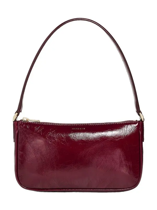 ANINE BING Mini Elly Bag - Burgundy