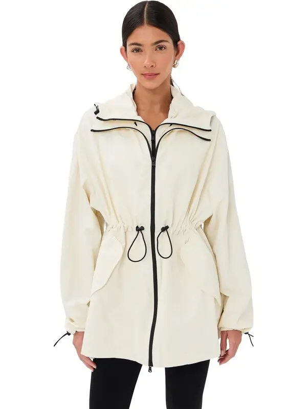 Wardrobe.NYC Rhw Crop Anorak - Ivory