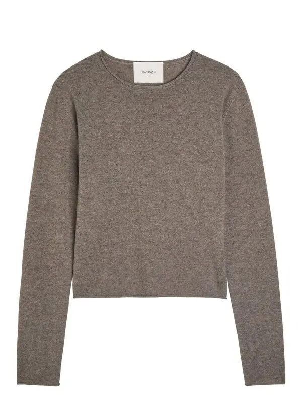 LISA YANG Ida Cashmere Jumper - Brown