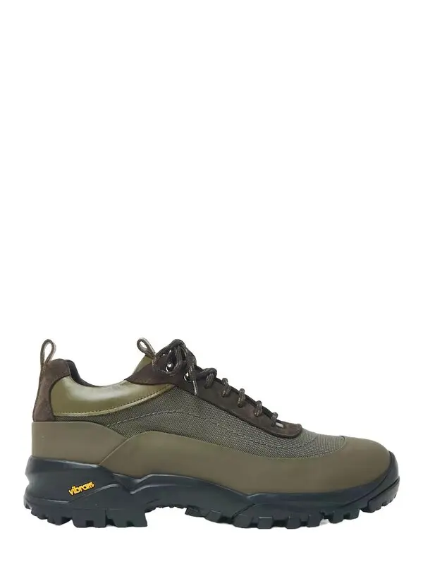 Peserico Leather Sneakers - Green