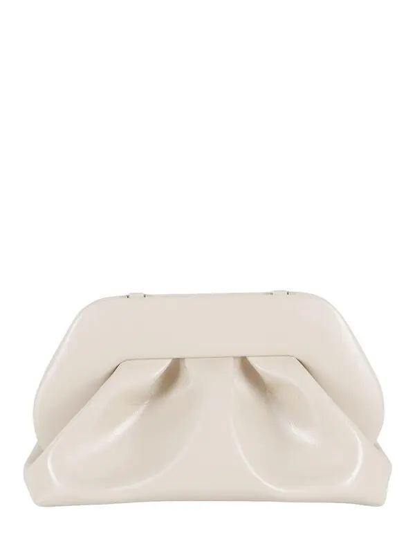 THEMOIRE Clutch Handbag - Yellow Cream