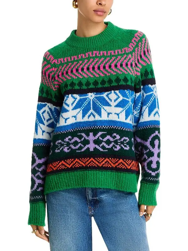 Essentiel Antwerp Irelando Jacquard Sweater - Paulas Choice