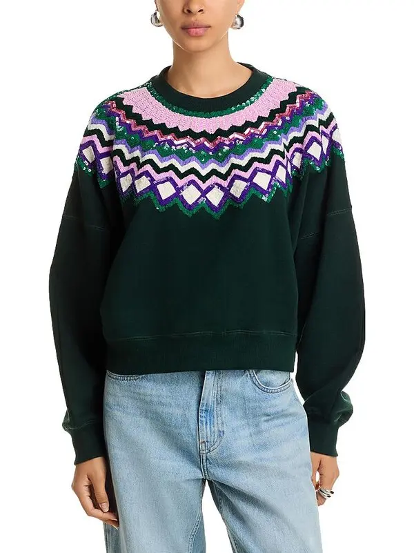 Essentiel Antwerp Issu Embroidered Sweatshirt - Paulas Choice