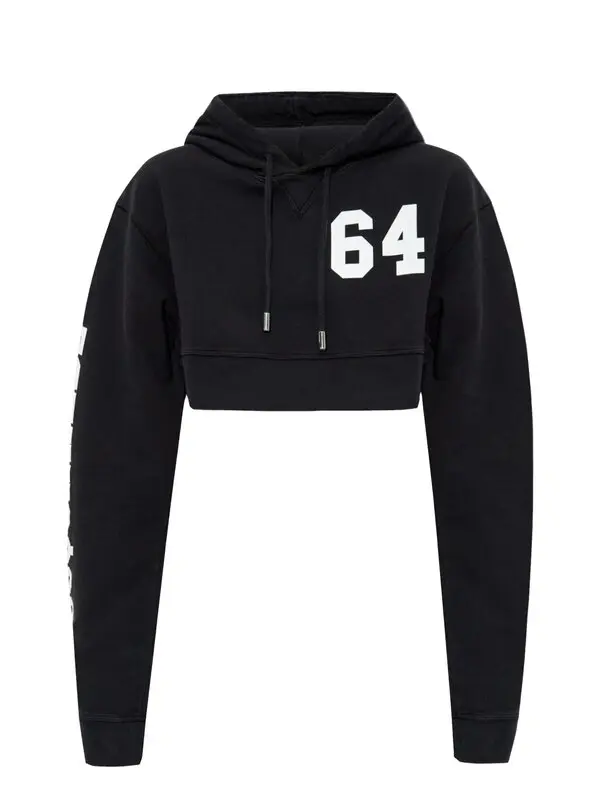 Dsquared2 Cotton Hoodie - Black