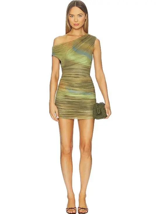 MADISON THE LABEL Amy Mini Dress - Forrest Mist