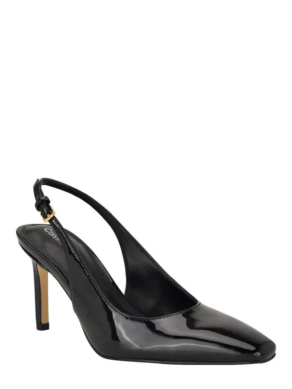 Calvin Klein Harbella Slingback Pumps - Black