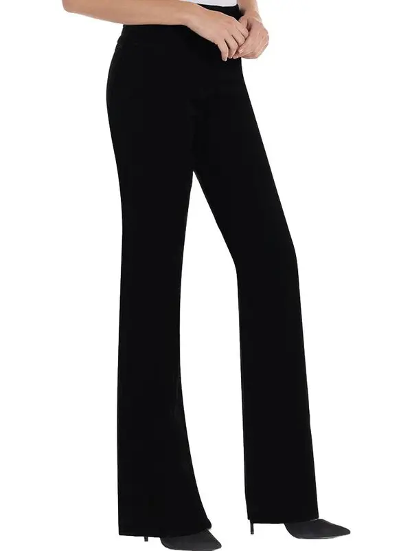 Fidelity Denim Katie High Rise Flare Trouser - Jett Black