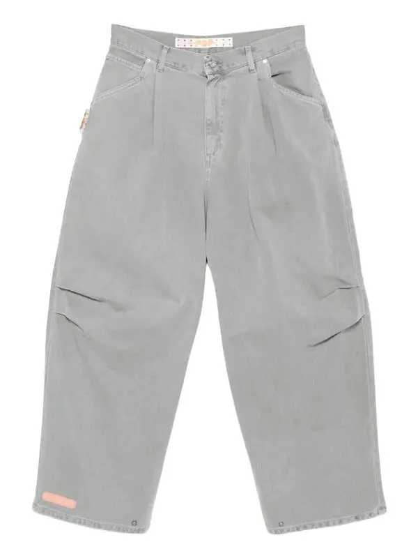 PDF Wide-leg Jeans - Grey