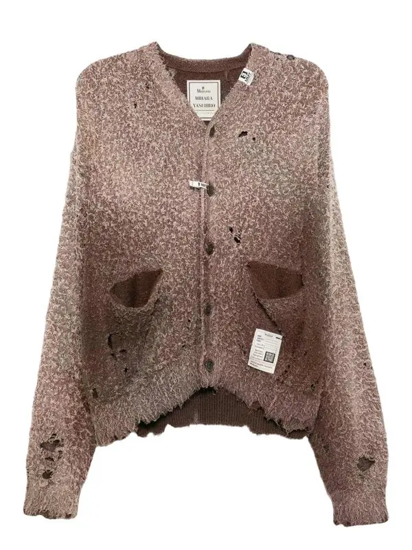 Mihara Yasuhiro Cardigan - Brown