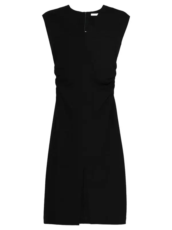 Patrizia Pepe Sleeveless Midi Dress - Black