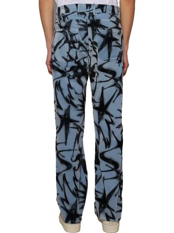 CASELLA MEYER Velvet Pants - Blue