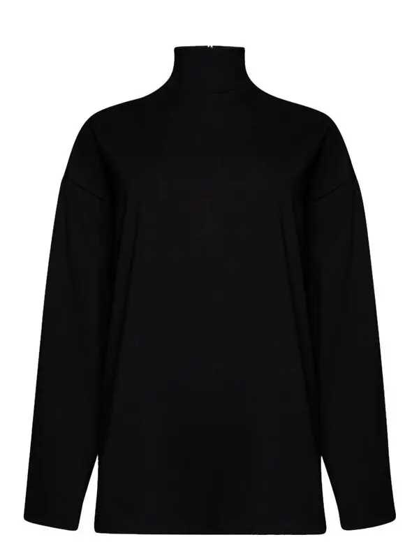 Wardrobe.NYC Opaque Lounge Top - Black