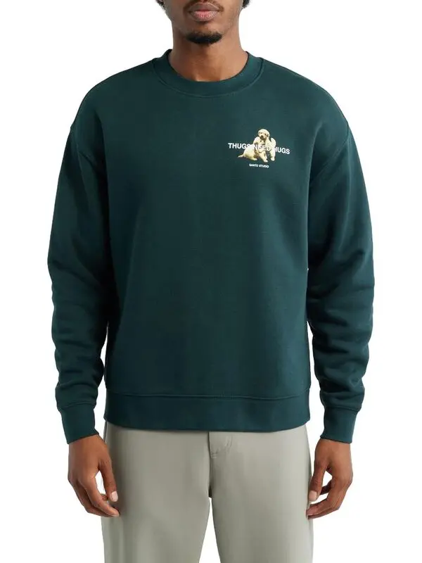 SANTO STUDIO Graphic Sweatshirt - Pine