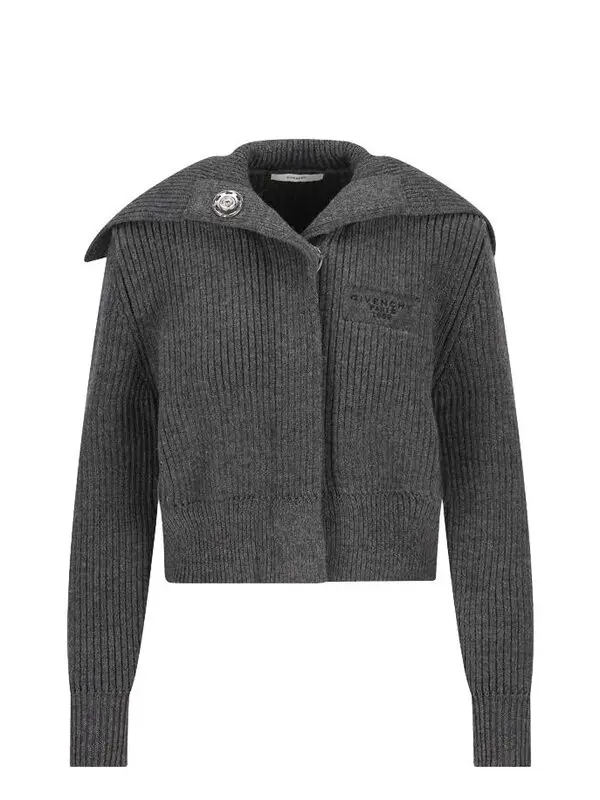 Givenchy Wool And Alpaca Knit - Slate Blend